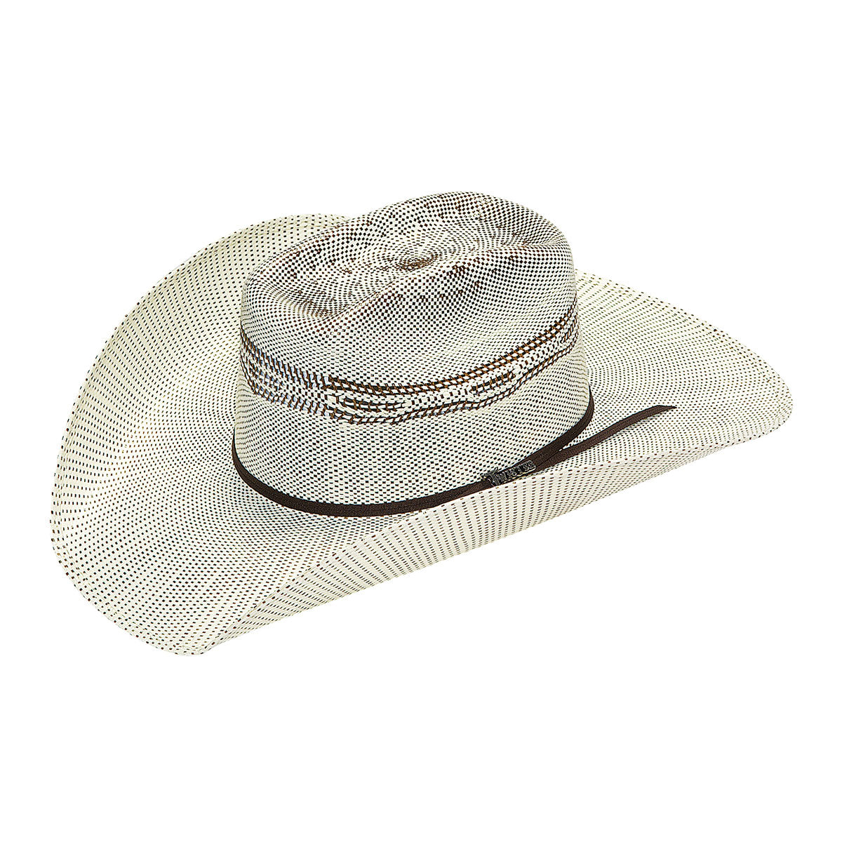 Colton Ivory/Brown Square crown Canvas Hat – Claytons Western & Outdoors